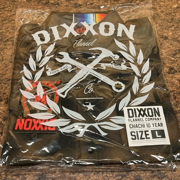 DIXXON | Shirts | New Dixxon The Chachi Year Flannel Mens Large Bnib ...